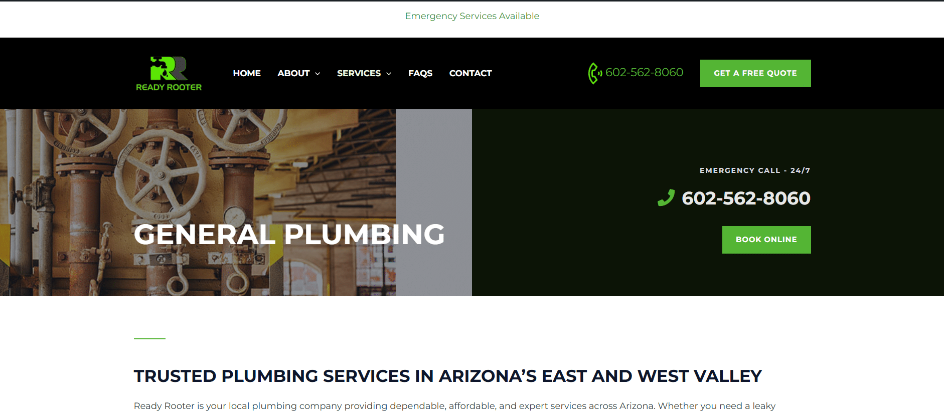 Top-Rated General Plumbing in Chandler AZ | Same-Day Service
